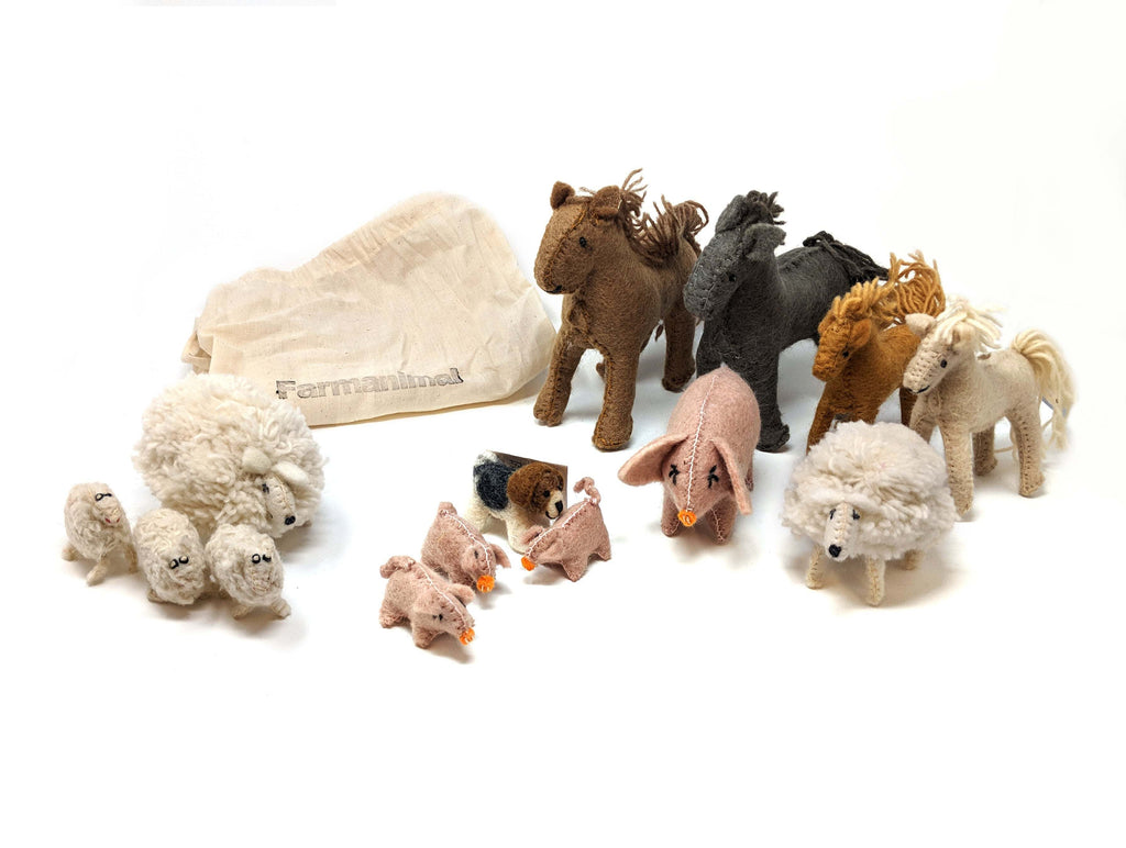 Wool Farm Animal Story Props – Kodo Kids