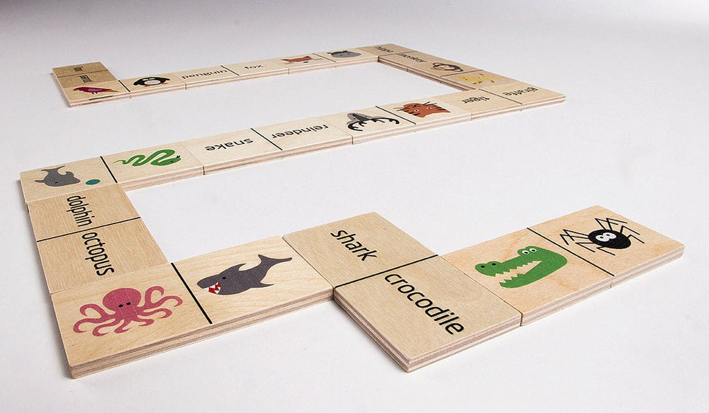Animal Dominoes for Matching Skills - Kodo Kids