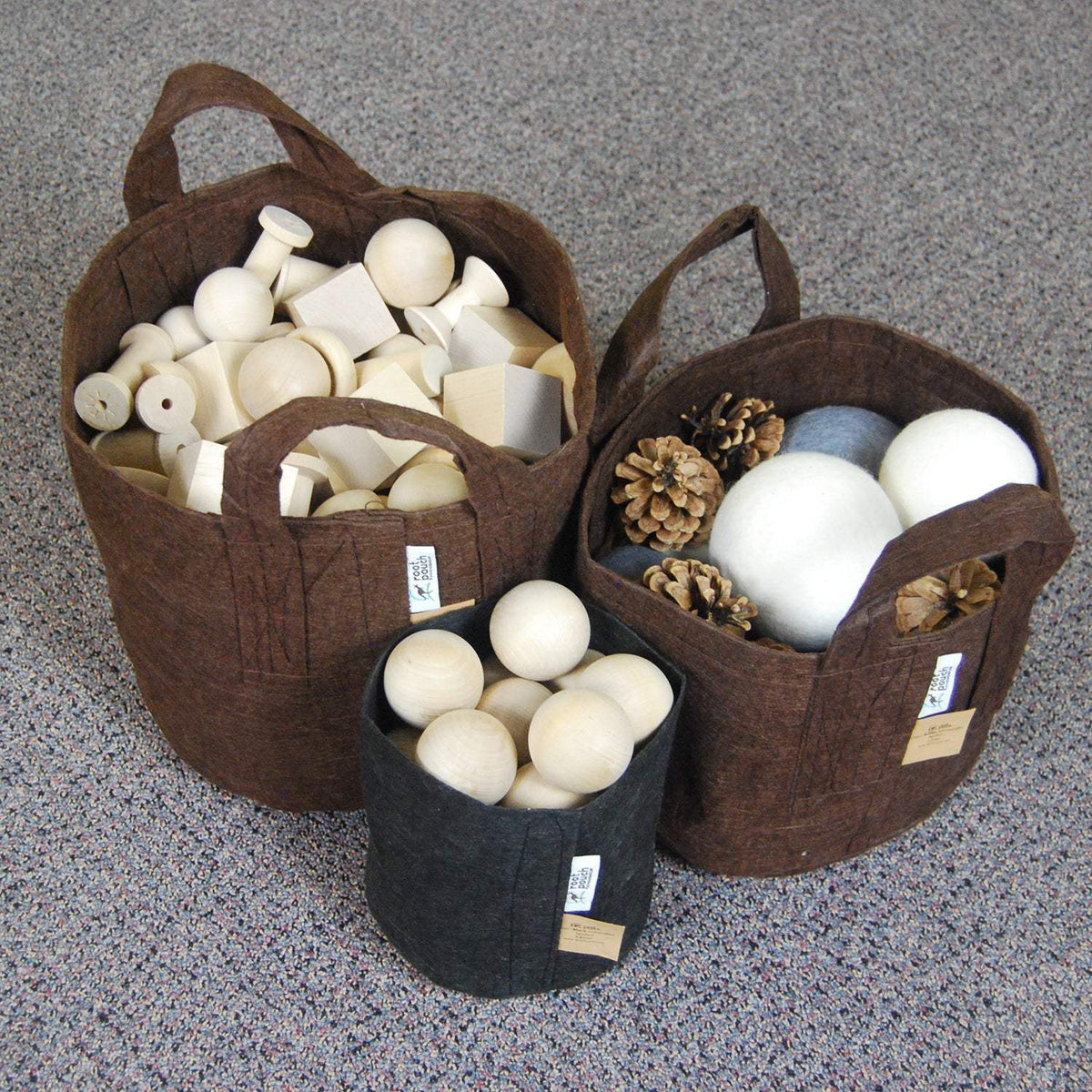 Fabric Bags for Toy Storage - Kodo Kids