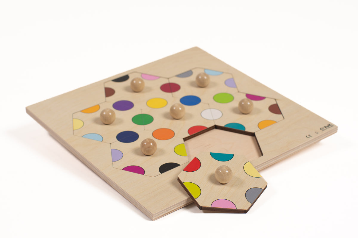 Knob Puzzles for Fine Motor Skills - Kodo Kids