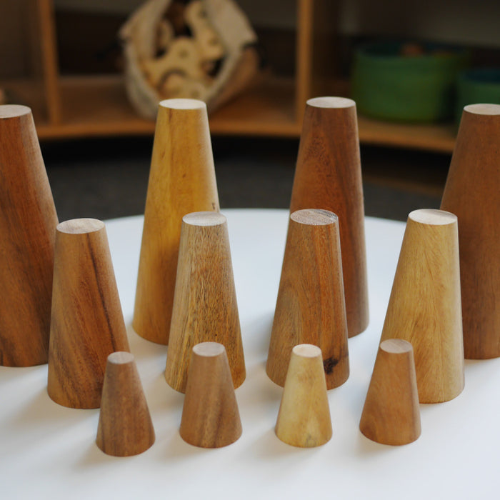 Wooden Stacking Cones – Kodo Kids