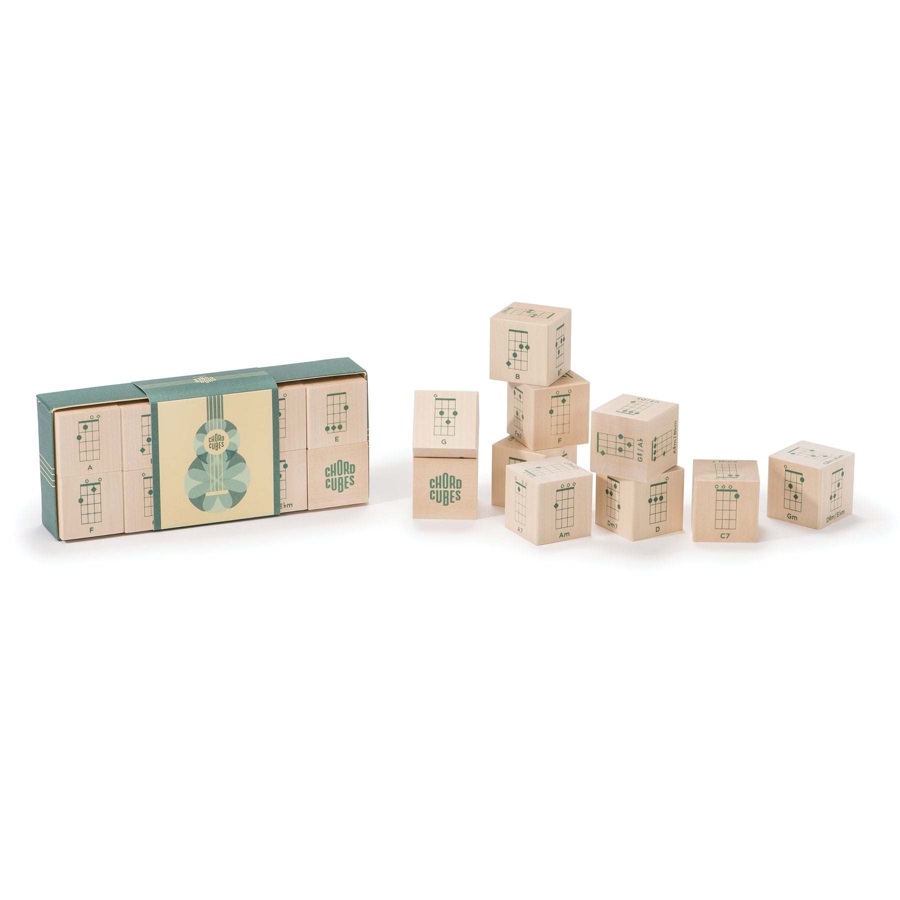 Chord Cubes™ Ukulele Blocks – Kodo Kids