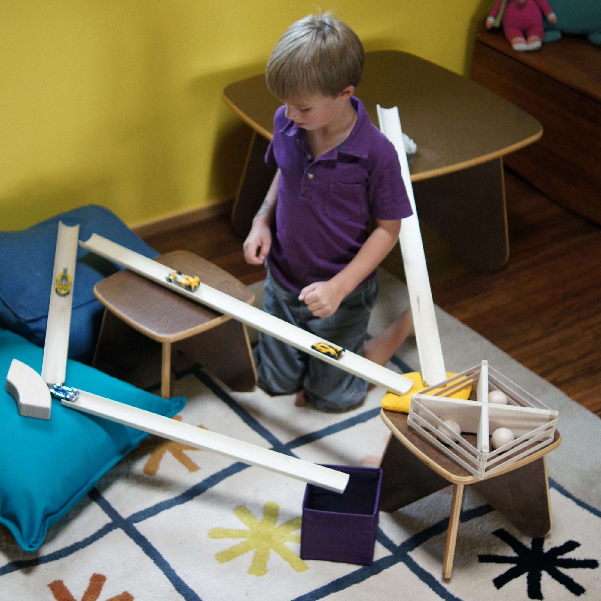 Kodo Kids Wooden Ramps & Balls | Early Education