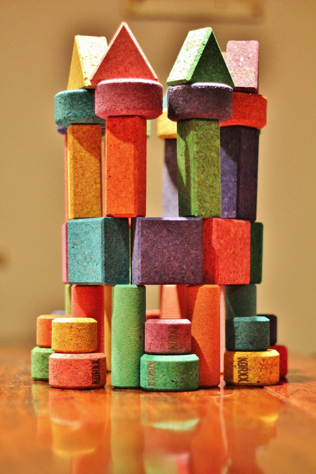 Korxx Building Forms Color Mix (56 pc.) – Kodo Kids