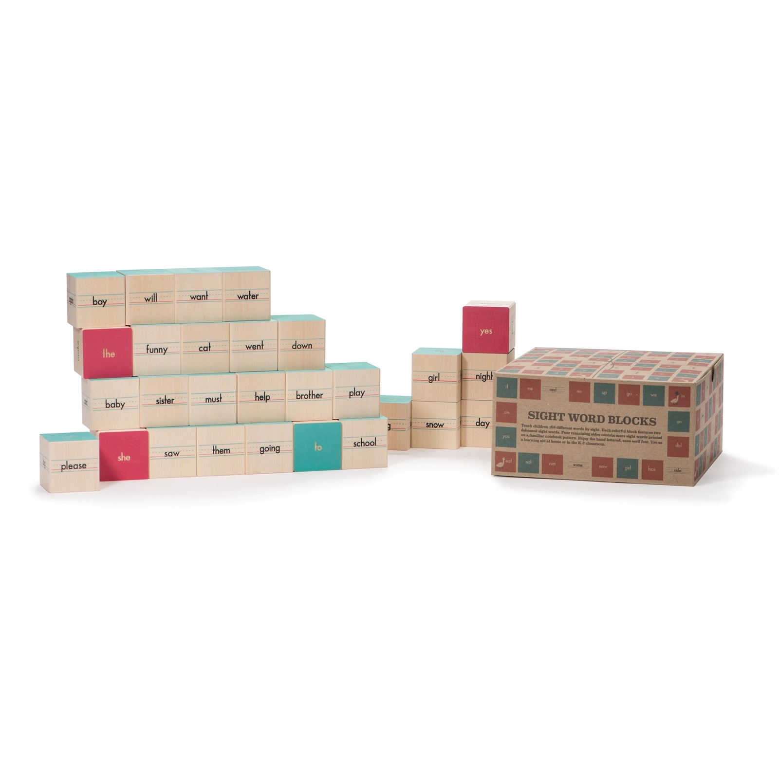 Sight Word Blocks - Kodo Kids